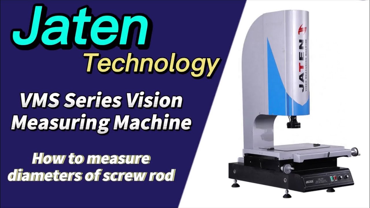 Vision Measuring Machine JTD VMS Series-How to measure diameters of ...