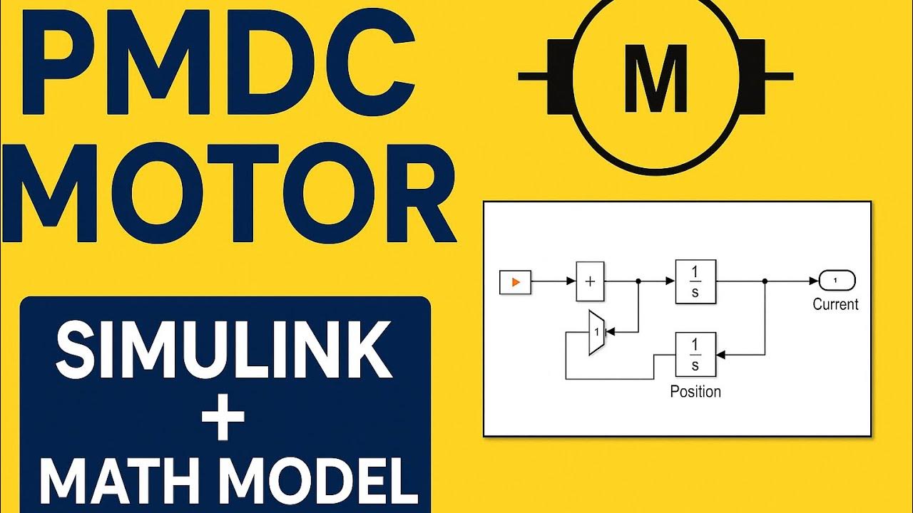 Permanent Magnet DC Motor Simulation in Matlab | Mathematical Model ...