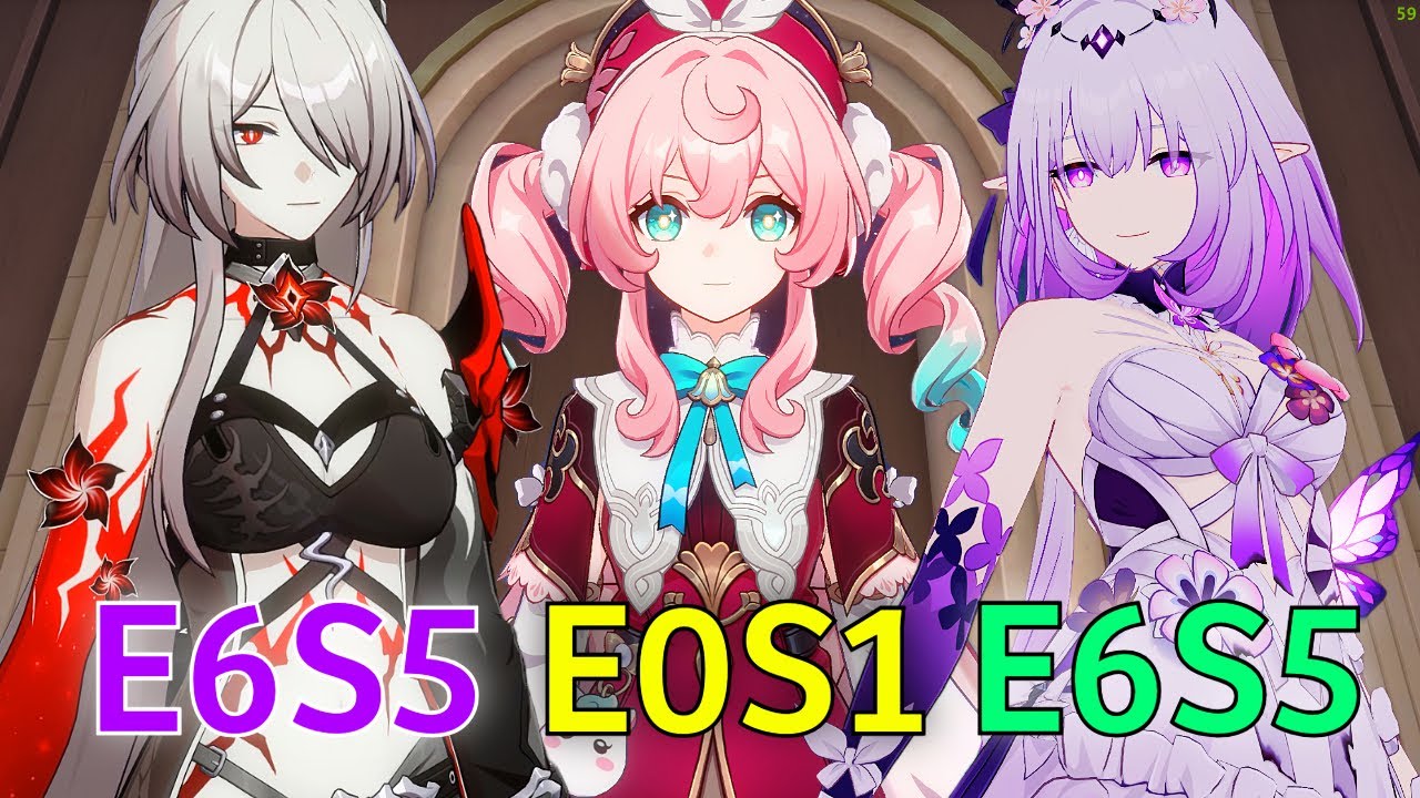 The E6S5 Castorice + E0S1 Hyacine Experience feat. E6S5 Acheron (MoC 12 ...