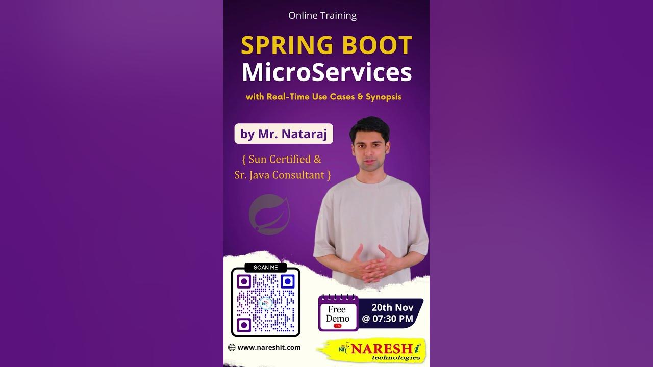 Mastering Spring Boot & MicroServices Online Training | NareshIT - YouTube