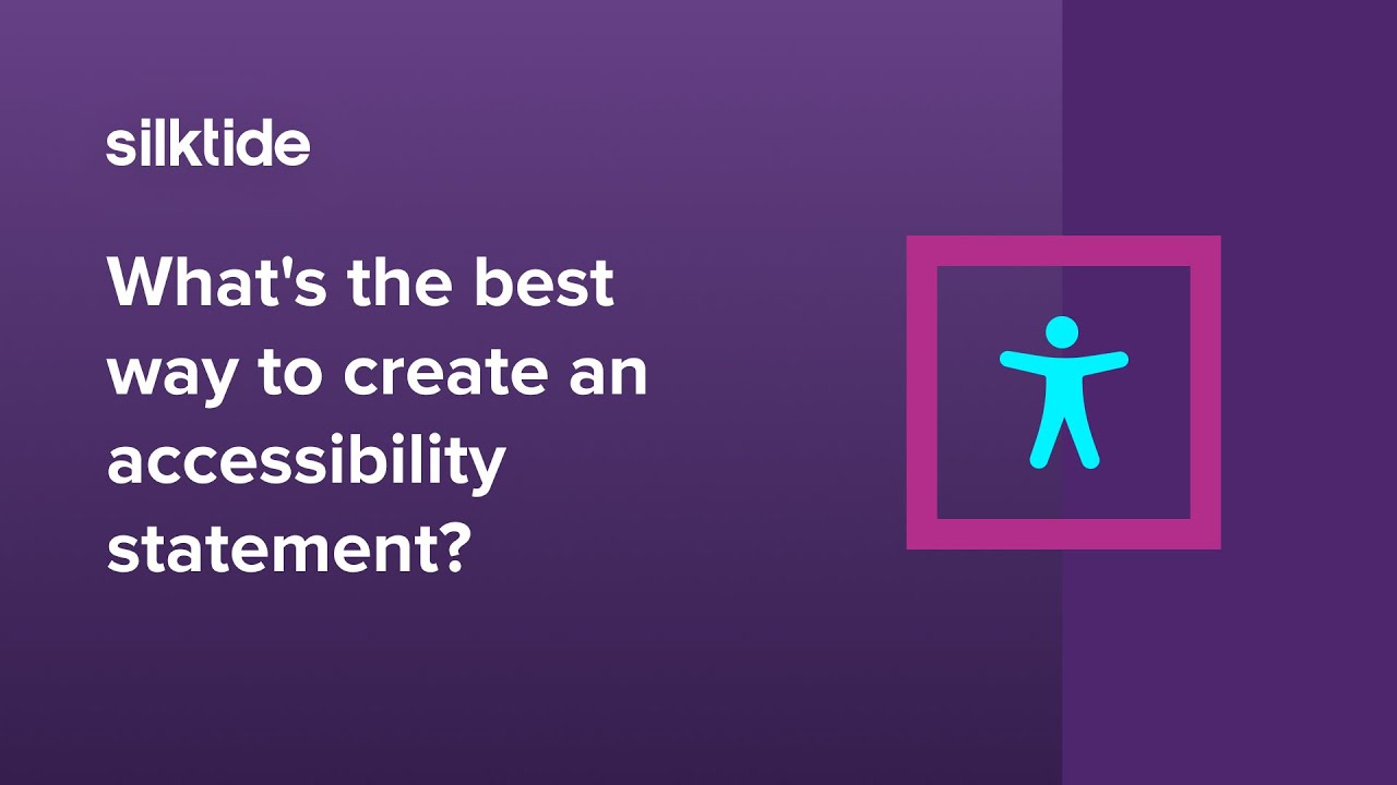 What's the best way to create an accessibility statement? - Web ...