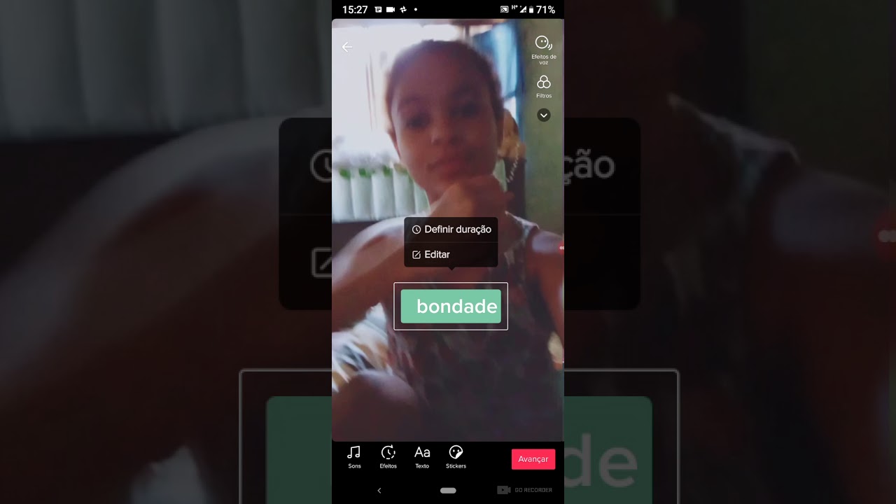 Como fazer texto no tik tok - YouTube