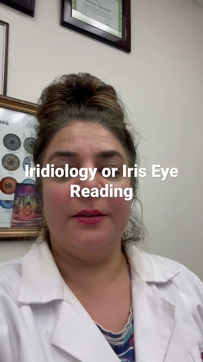 Iridology or iris eye reading reveals causes of health issues. I can ...