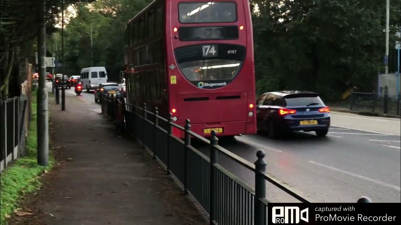 London Buses Route 174 19787 Stagecoach Alexander Dennis - YouTube