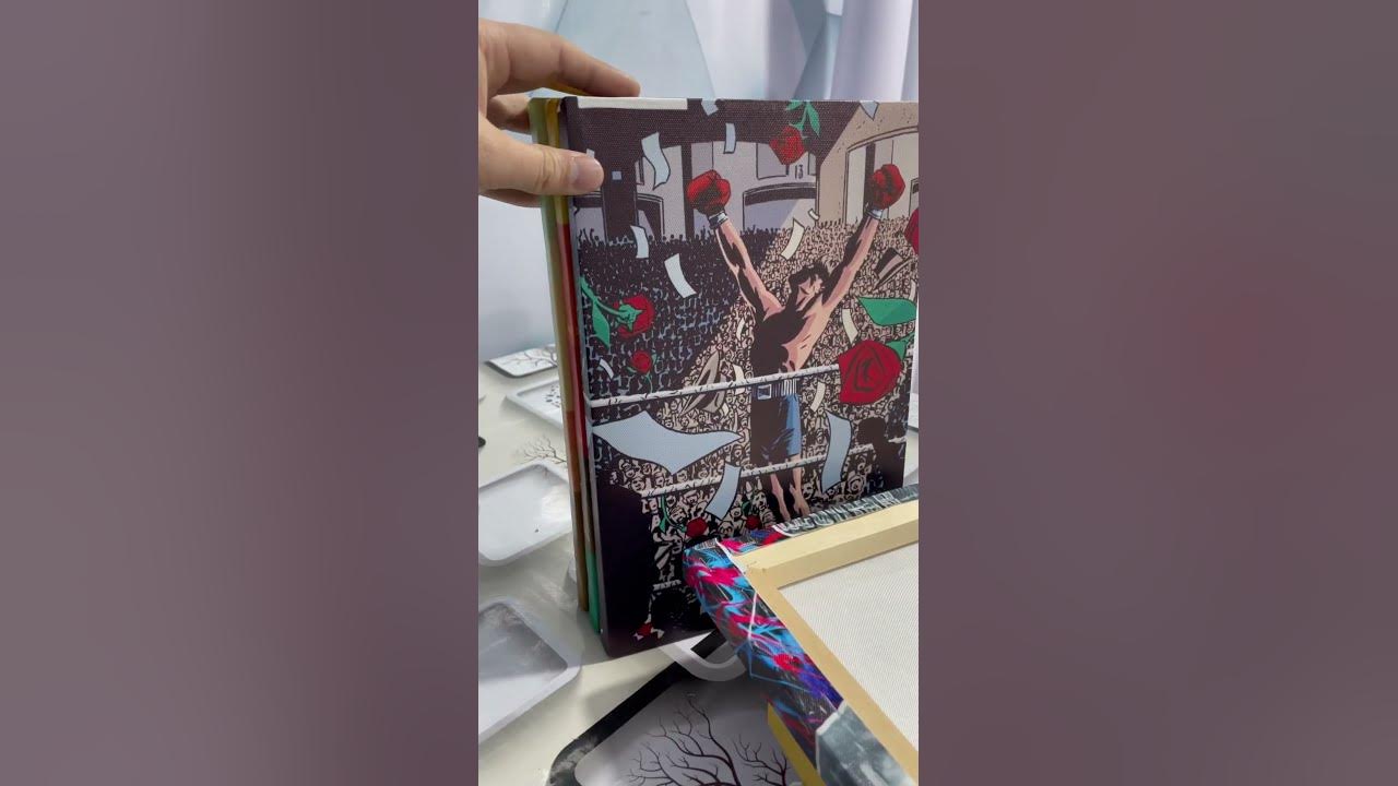 Бокс картина на Холсте - YouTube