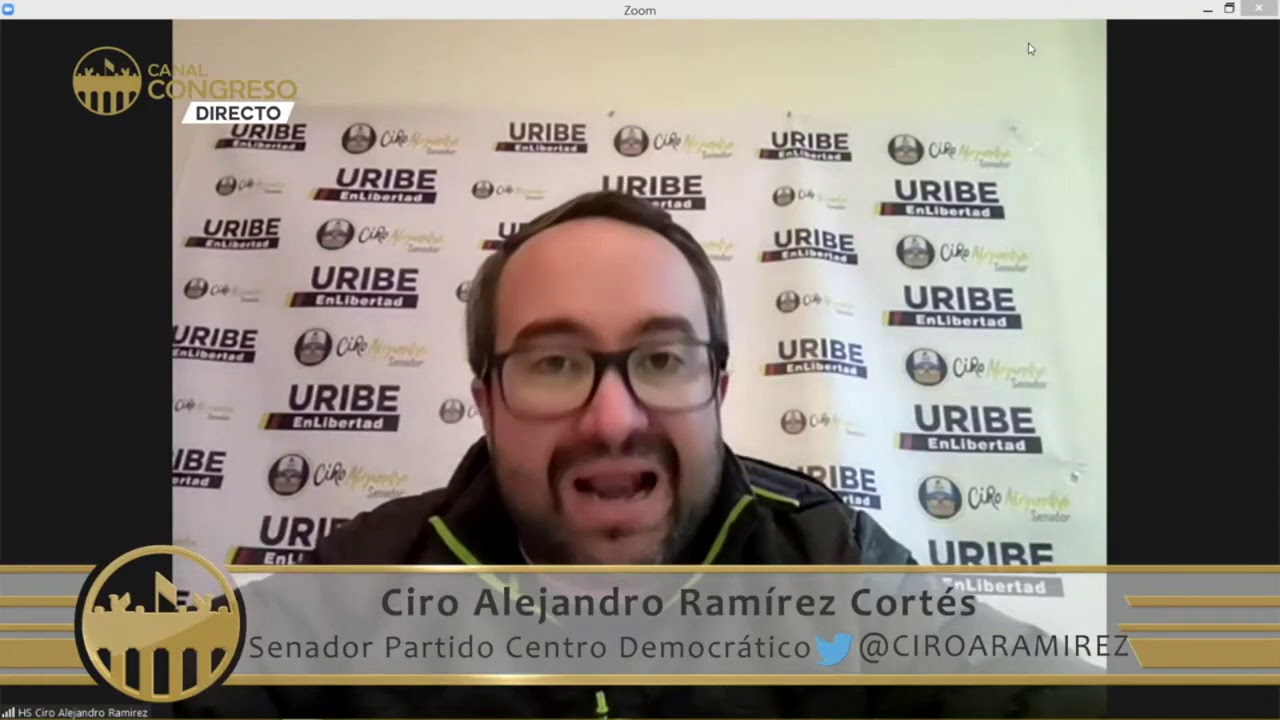 Ciro Alejandro Ramírez Cortés 29 09 20 Constancia - YouTube