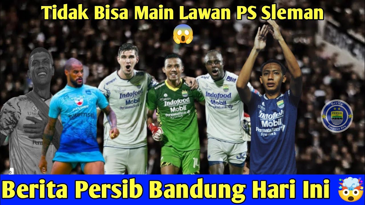 Pemain Persib Bandung yang absen pada laga kontra PSS Sleman di perempat final Piala Prsiden ...