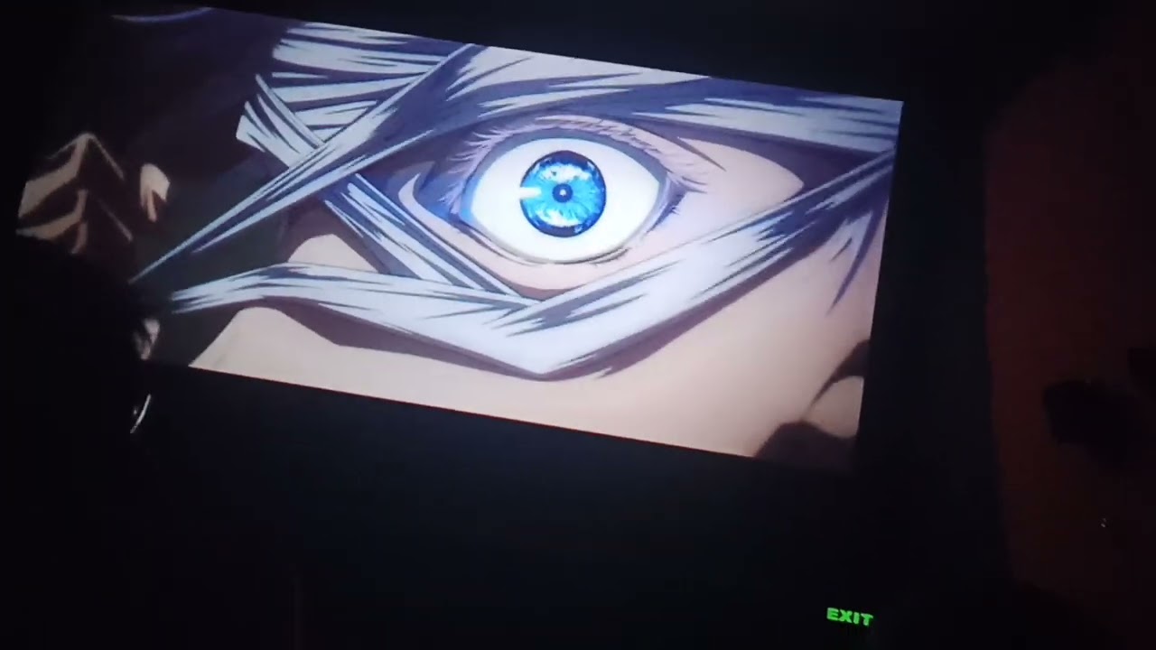 Gojo eyes opening scene #jujutsukaisen #gojo #jjk0 - YouTube