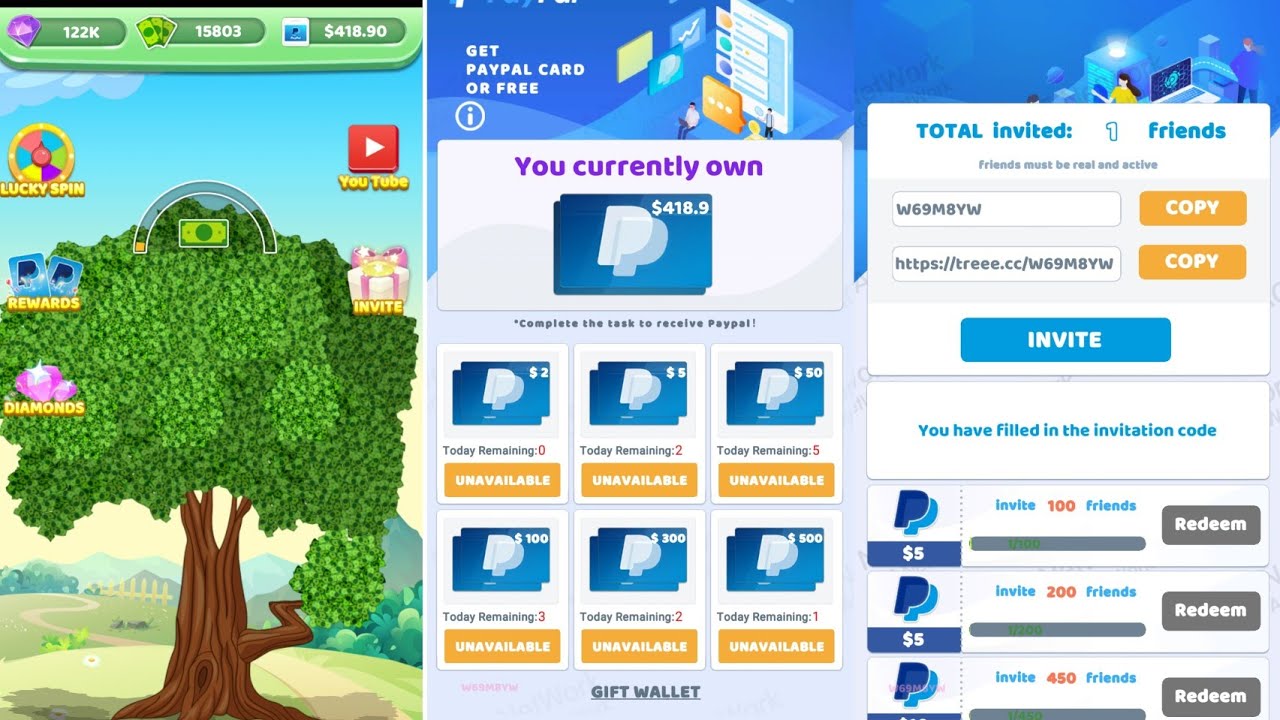 How to Find Money with Tree for money /PayPal - YouTube