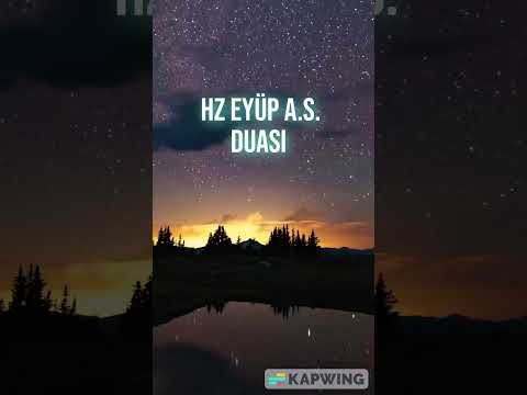 Hz Eyüp A.S. Belalara Uğradığı Zaman Yaptığı Dua#sabir