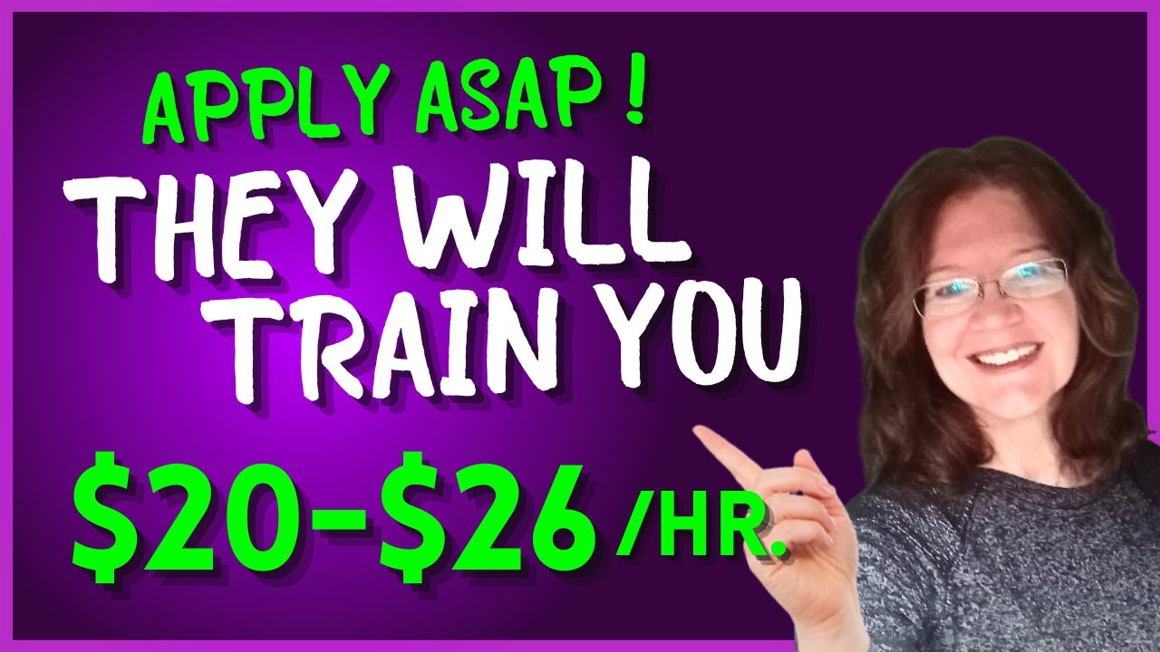 HIRING RIGHT NOW ! 2 Easy Work From Home Jobs With Training Included ...