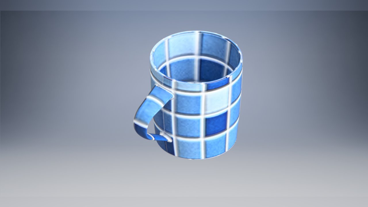 3D Mug Modeling in Autodesk Inventor | Step-by-Step CAD Tutorial - YouTube