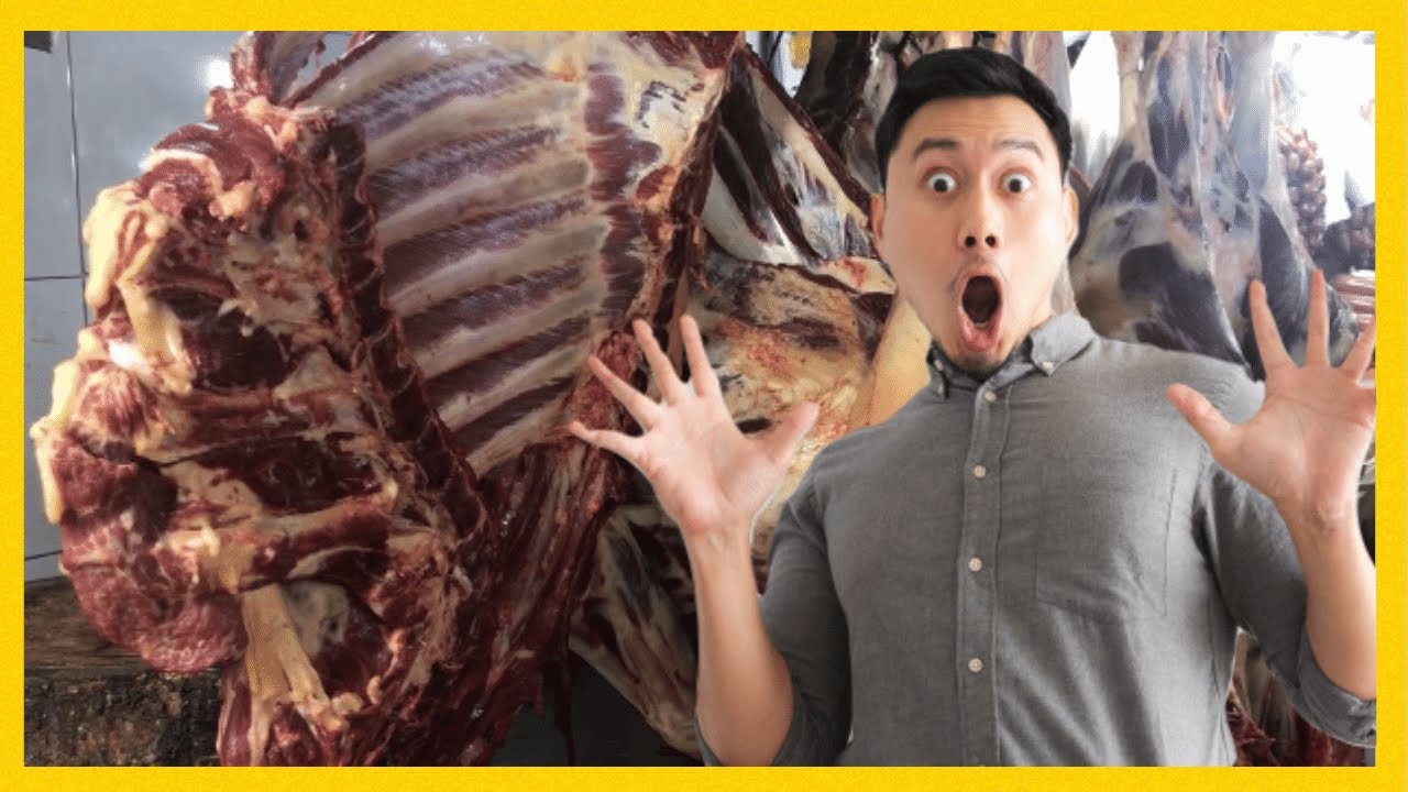 Amazing Beef Cuts | Balintawak Wet Market | Fresh Slaughtered Beef ...