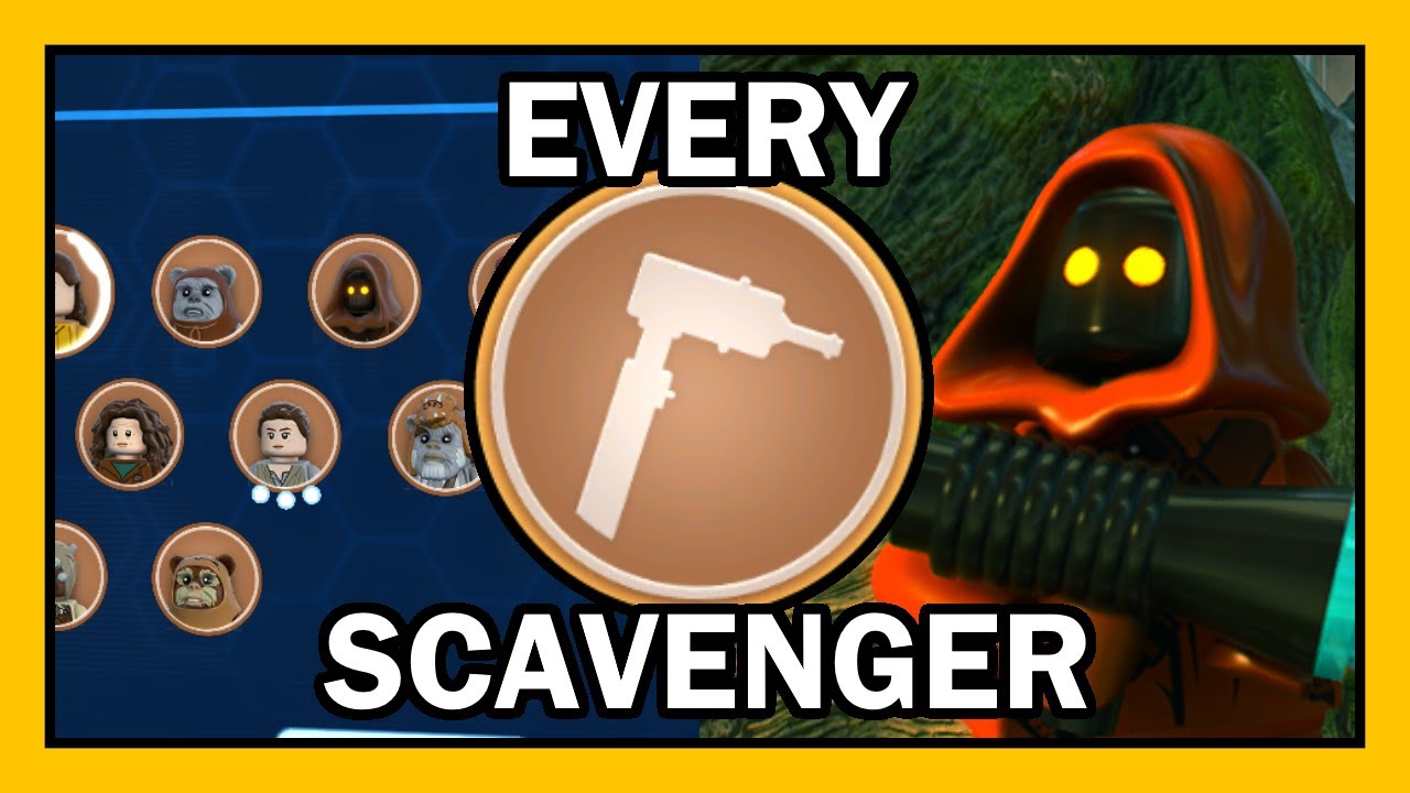 All 15 Scavenger Characters and Costumes in LEGO Star Wars: The ...