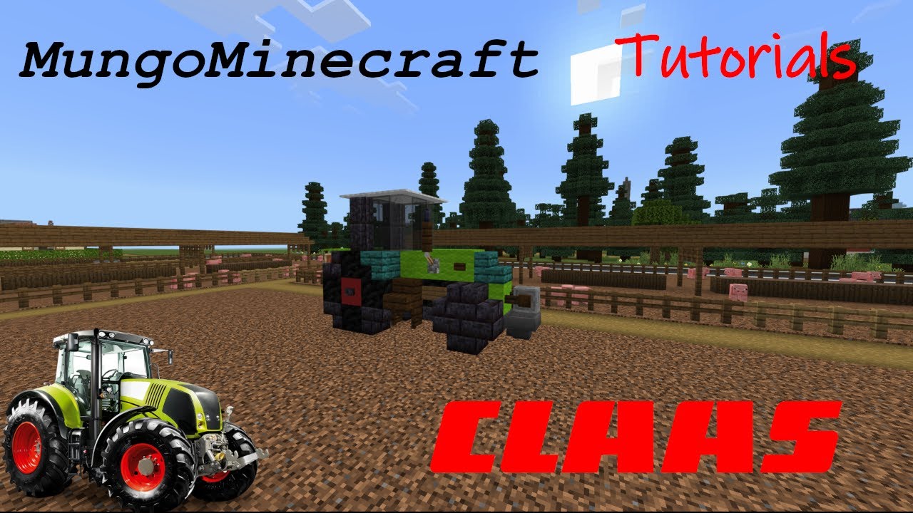 Jak zbudować Traktor w Minecraft - YouTube