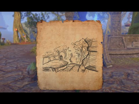 Elder Scrolls Online (4K) - Deshaan Treasure Map 1 - YouTube
