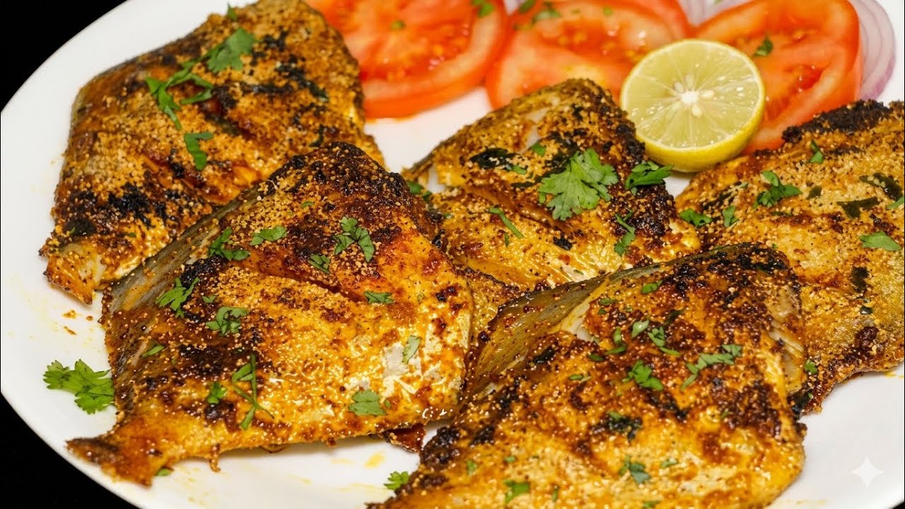 Delicious Small Pomfret Fry Recipe - A Must-try For Seafood Lovers ...