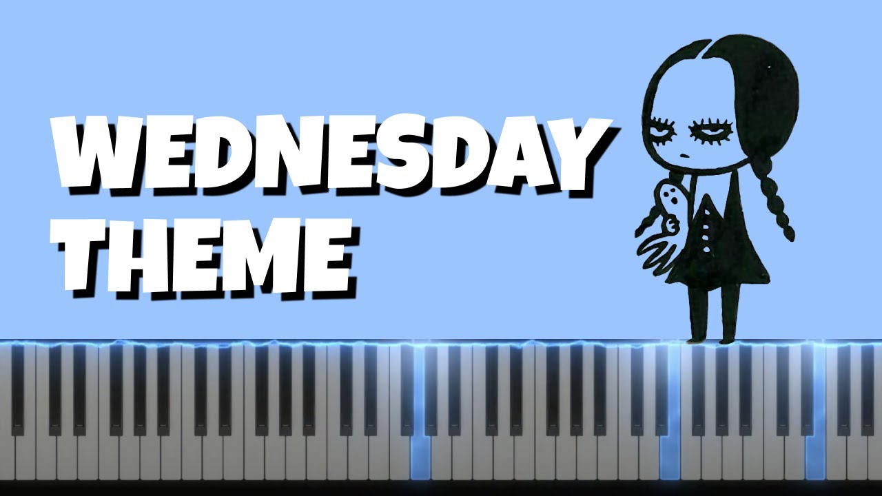 Wednesday Theme Piano - YouTube