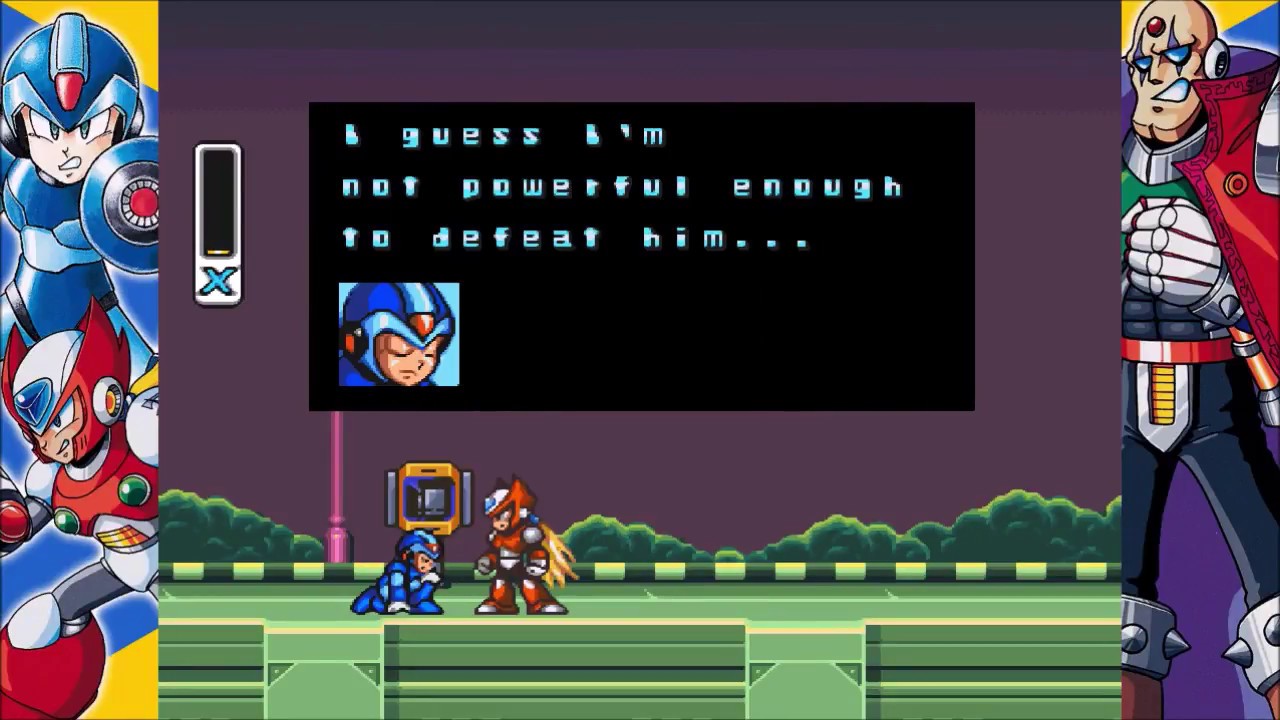 Mega Man X Quotes: X "Not powerful enough to defeat him" - YouTube