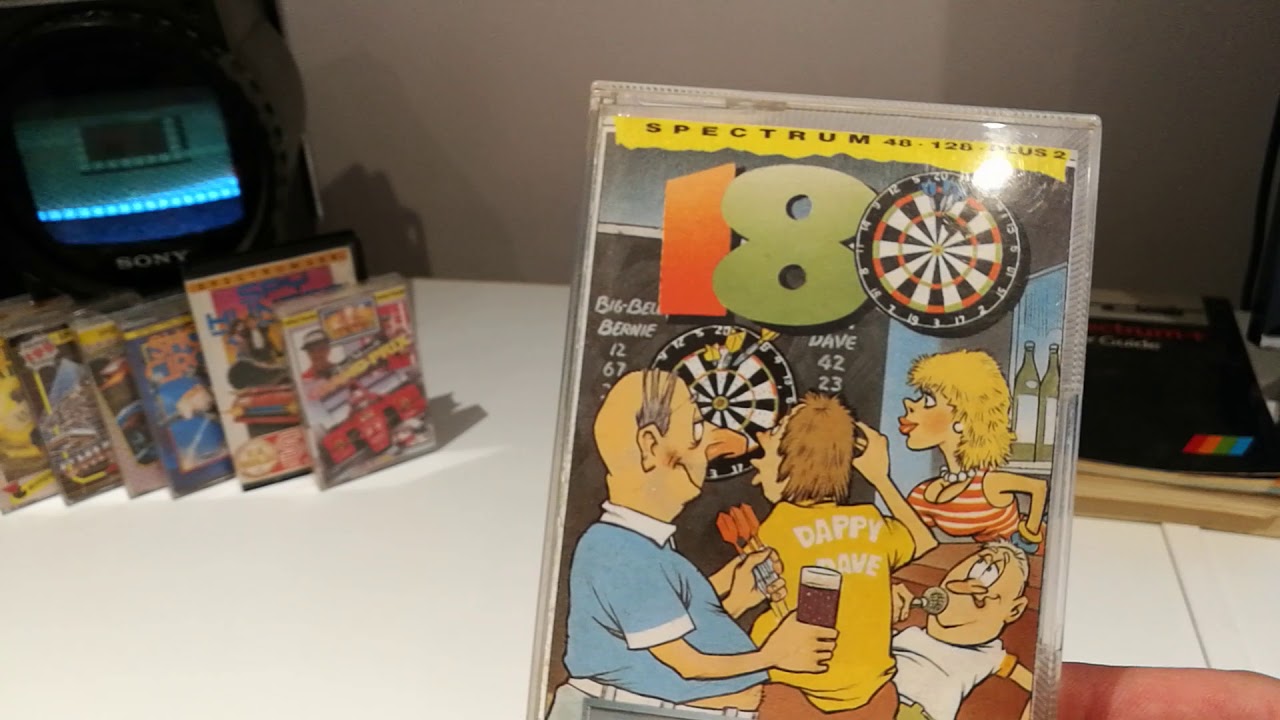 Huge box of zx spectrum games 48k, 128k - YouTube