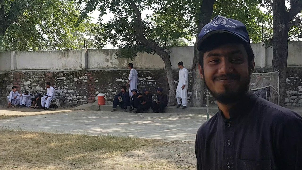 Cricket Match at GHSS Topi - YouTube