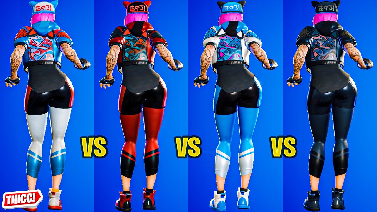 Fortnite Lynx Stage 1 Skin Party Hips 1 Hour Version! 🍑 ️ Top OG Girl ...