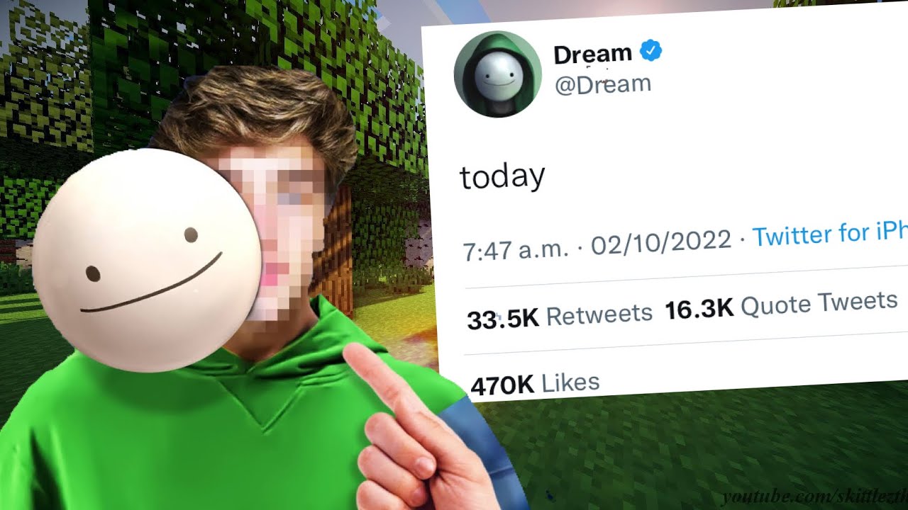 Dream's Genius Face Reveal - YouTube