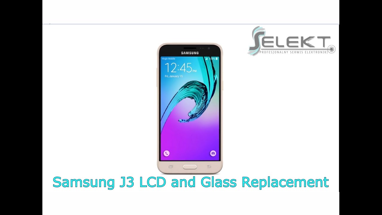 Glass Touch Screen and LCD Replacement Samsung Galaxy J3 2016 (J320 ...