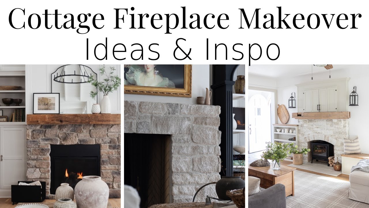 Cottage Fireplace Makeover Ideas | Fireplace Design Ideas - YouTube