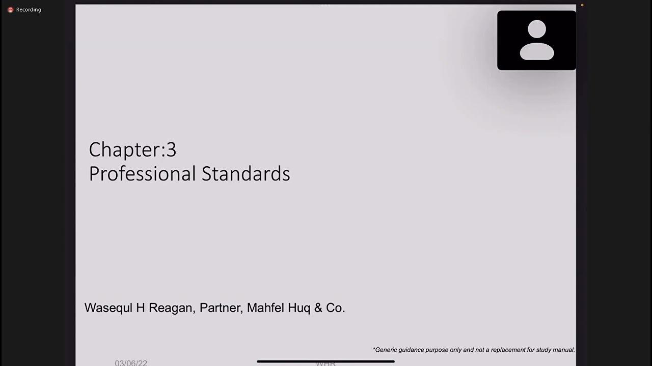 Audit and Assurance, Class-3, Part-1 - YouTube