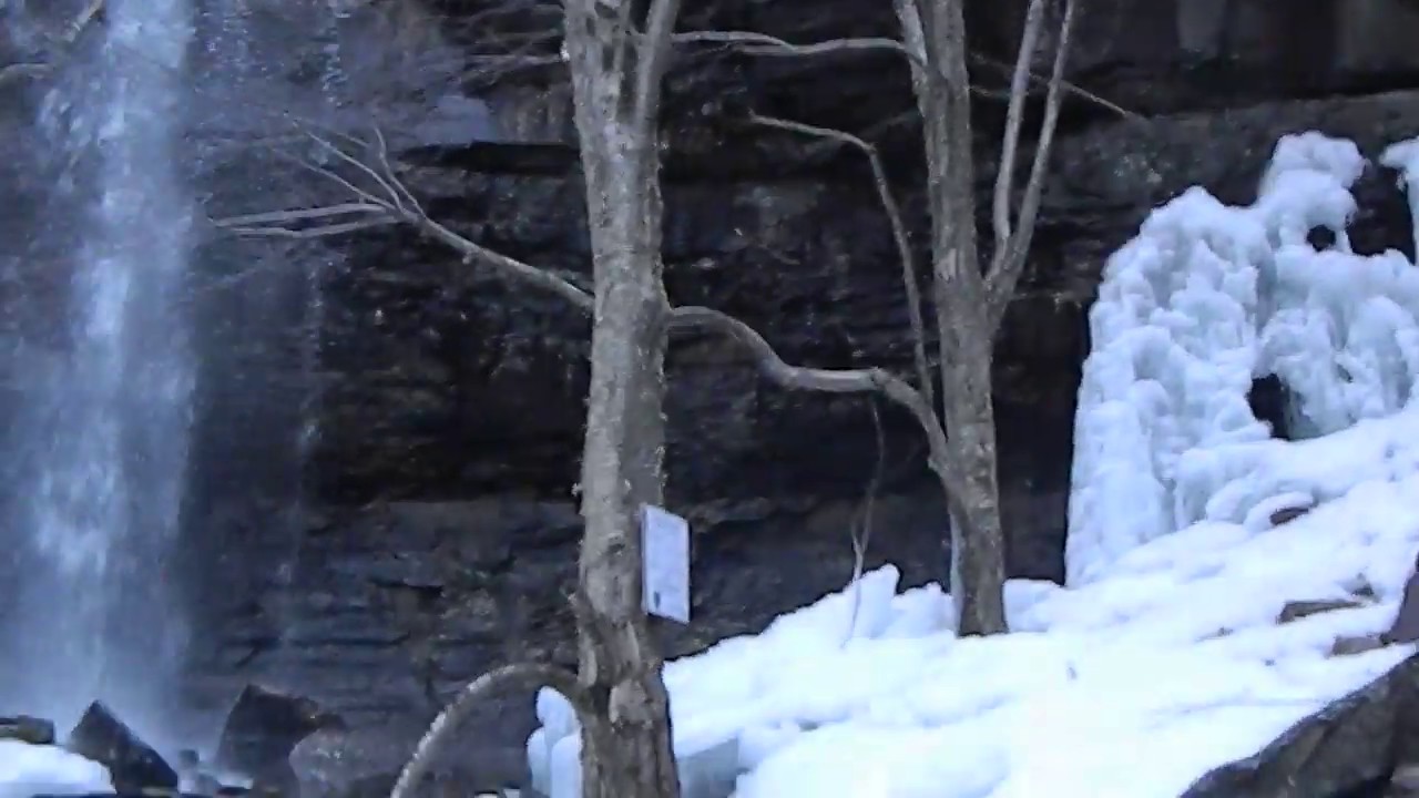 Main Waterfall @ Glen Onoko Falls.....taken on 2/23/19 - YouTube