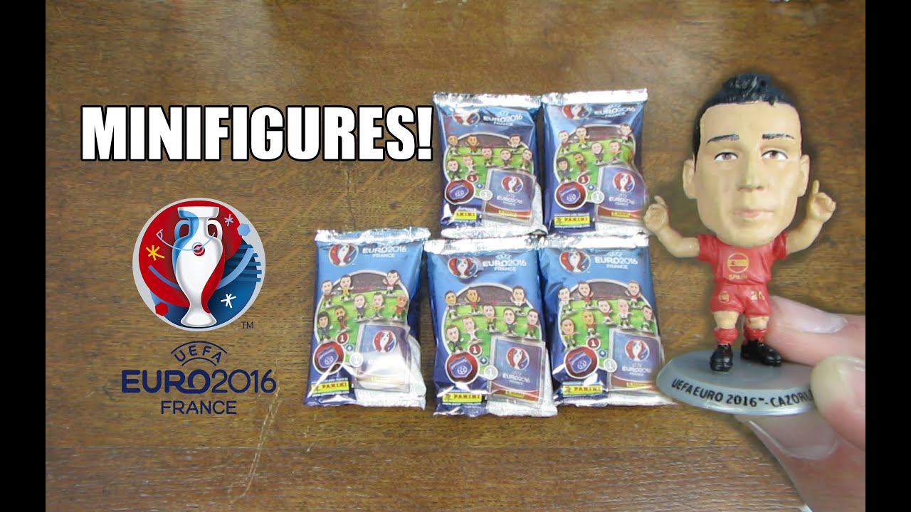 Panini Superstars of Football Minifigures - 5 PACK OPENING! Euro 2016 ...
