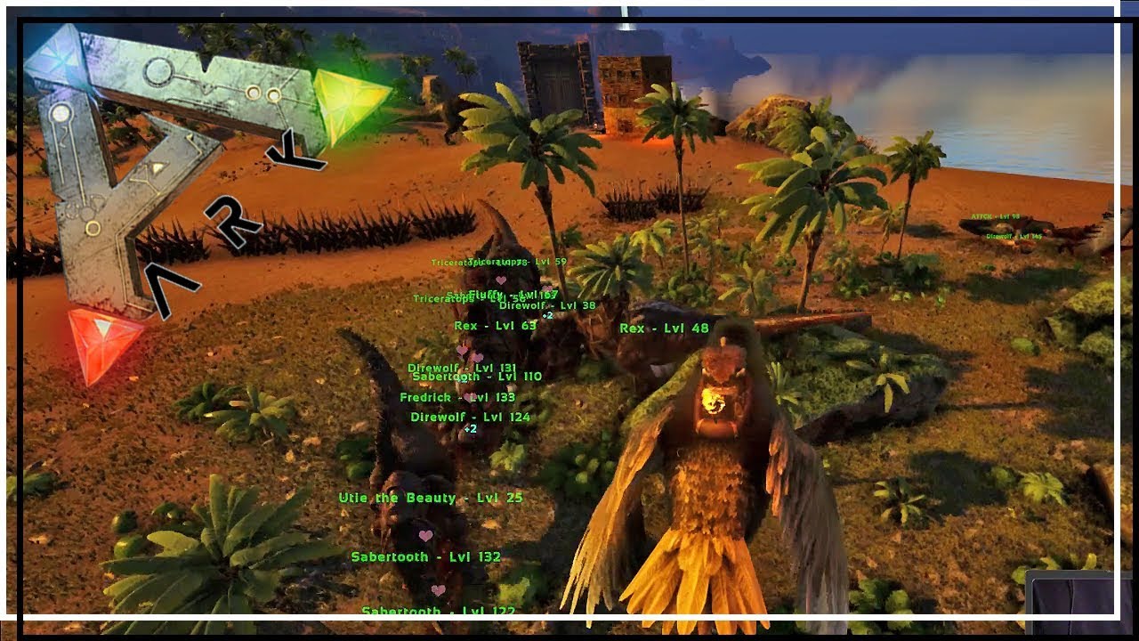 ARK Survival Evolved retail single player gameplay -- Alpha showdowns ...