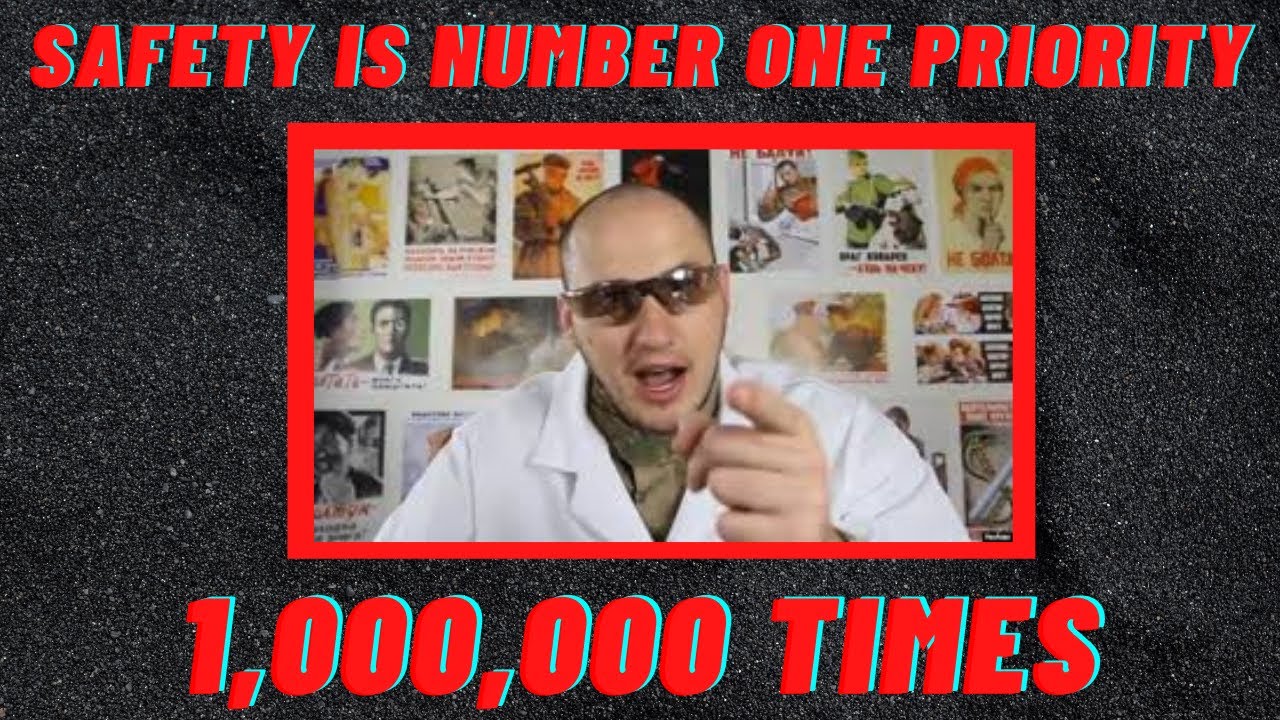 Safety is number one priority but it's 1,000,000 times! - YouTube