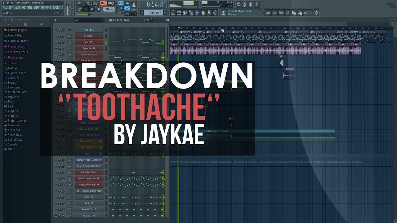 Beat Breakdown - ''Toothache'' by Jaykae - YouTube