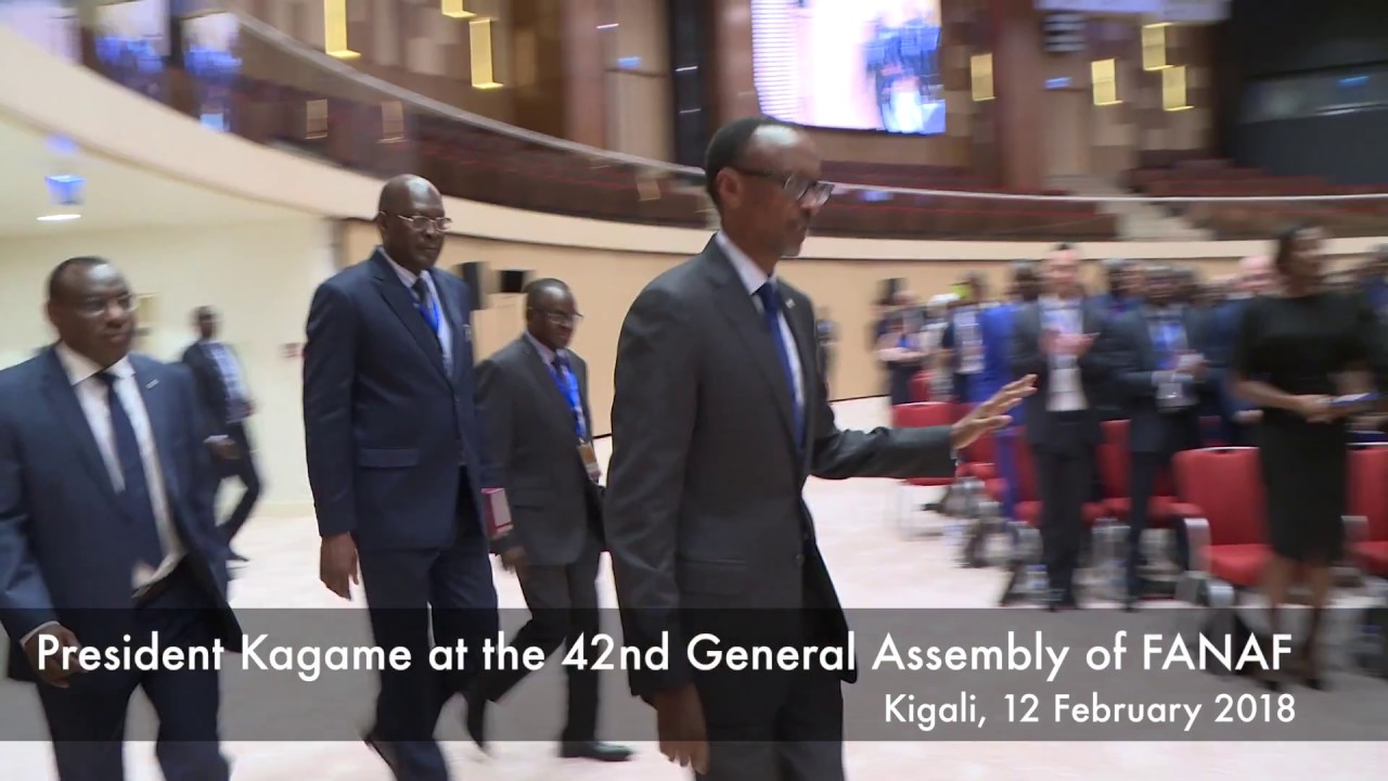 President Kagame at the 42nd General Assembly of the FANAF - YouTube