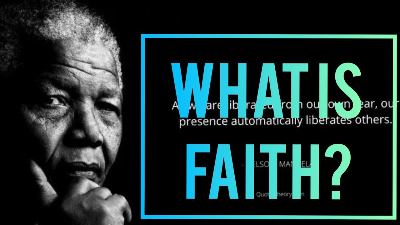WHAT IS FAITH - A Nelson Mandela Story - Vusi Thembekwayo - YouTube