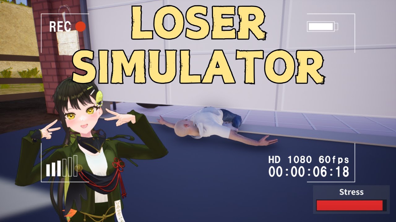 Loser Simulator 】 不運なぼくらを救いに来た 【 ちゃのは / ゲーム実況 / vtuber 】 - YouTube