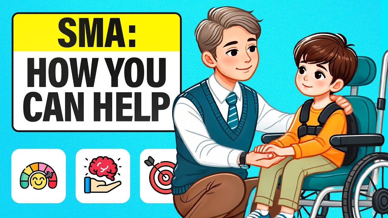 How Can You Support Someone with SMA | The SMA Victor - YouTube