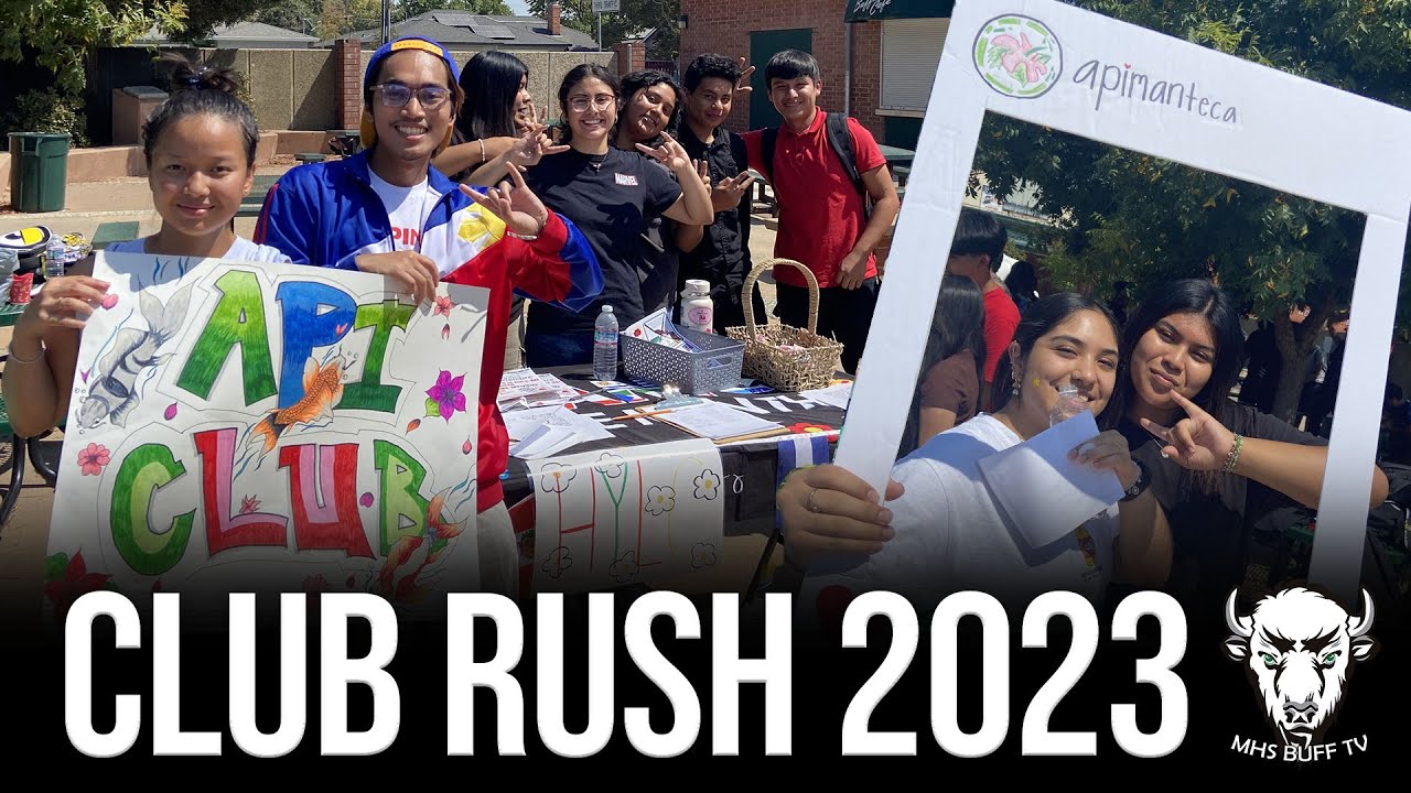 New clubs look for members at Club Rush 2023 - YouTube