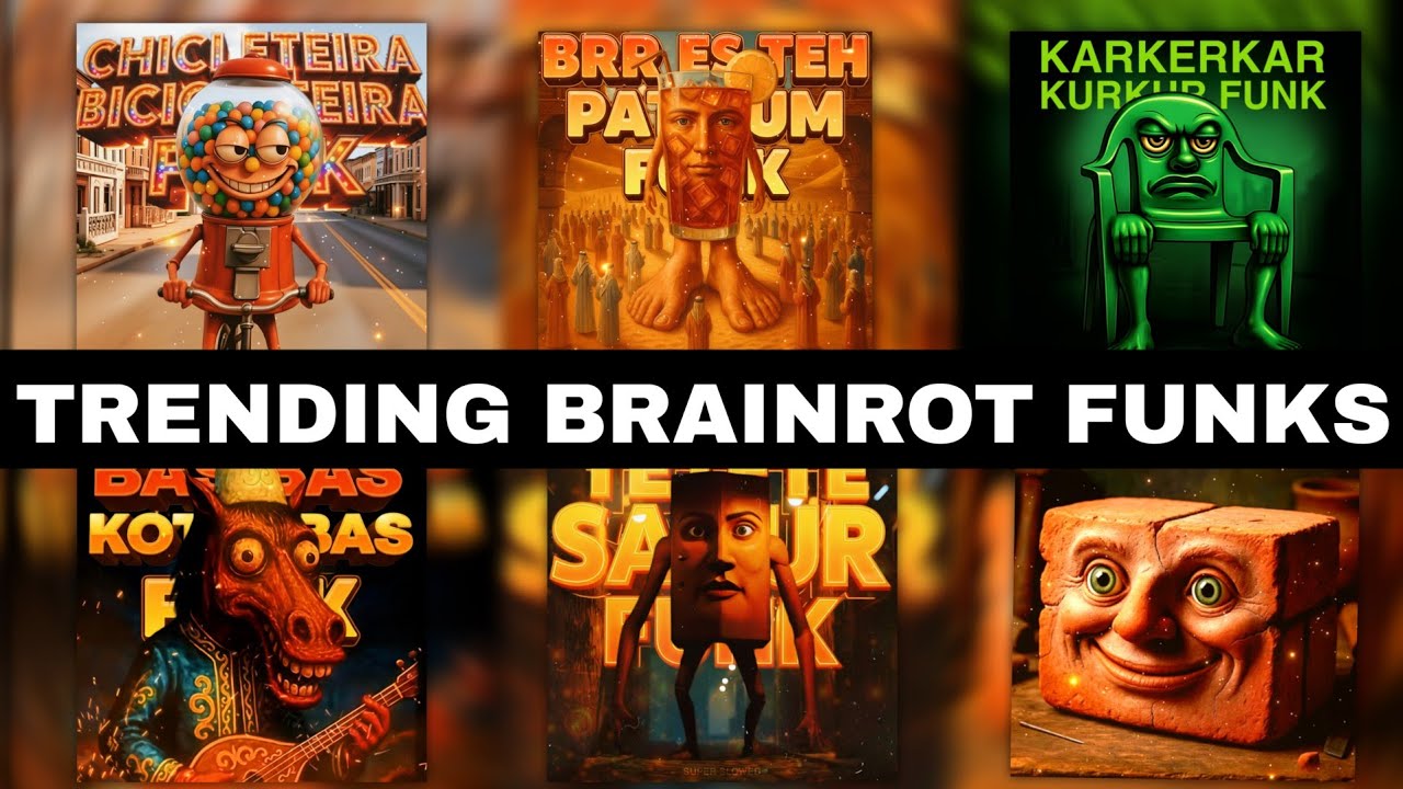 Trending Brainrot Animal Meme Funks by DJ SÃO FUNK - YouTube