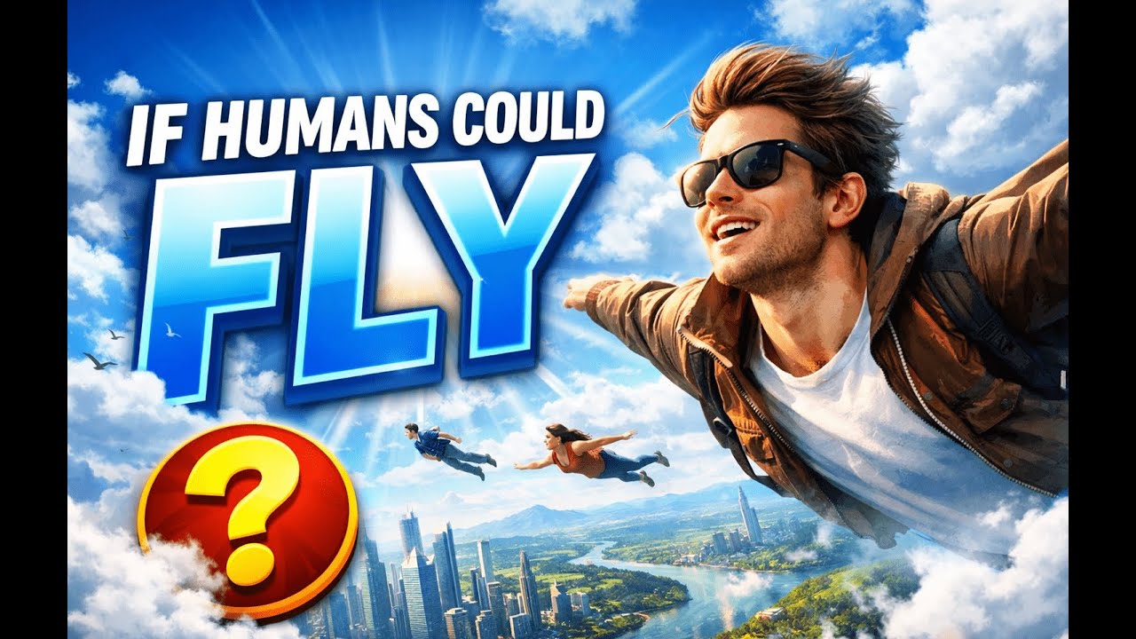 If Humans Could Fly - YouTube