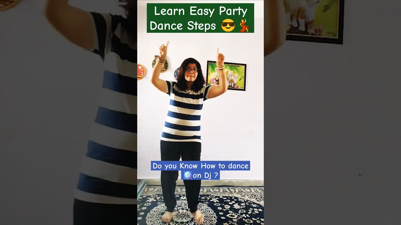 💥Learn Easy dj party dance steps 👍🏻🪩🎉 #dj #dance #remix #dance # ...