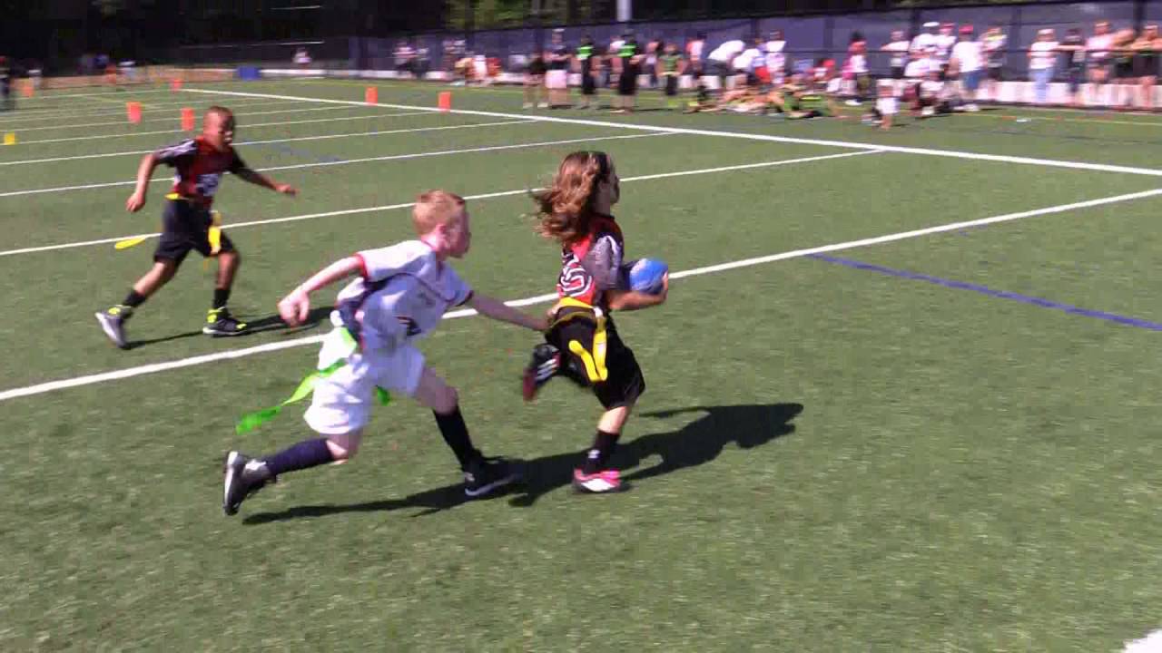2016 Flag Football Tournament Game 1 Win - YouTube