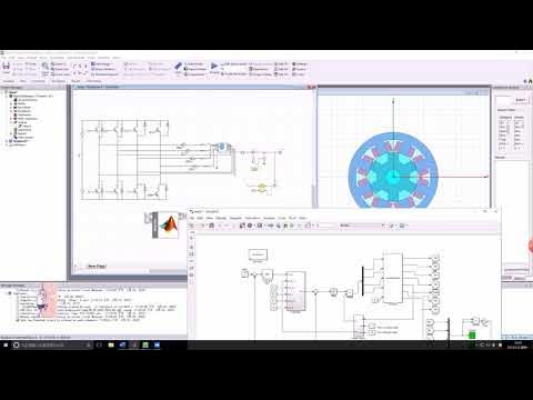 Joint simulation of switched reluctance motor based on Simulink Simplorer Maxwell - YouTube