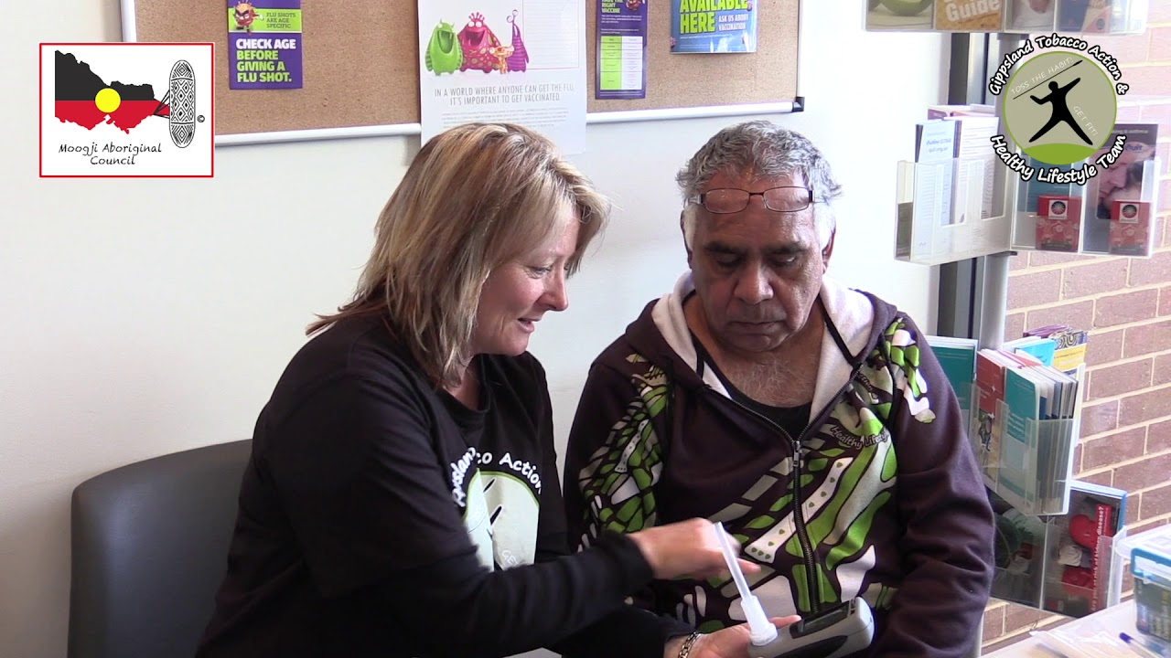 Gippsland Tobacco team visits Moogji Aboriginal Council - YouTube