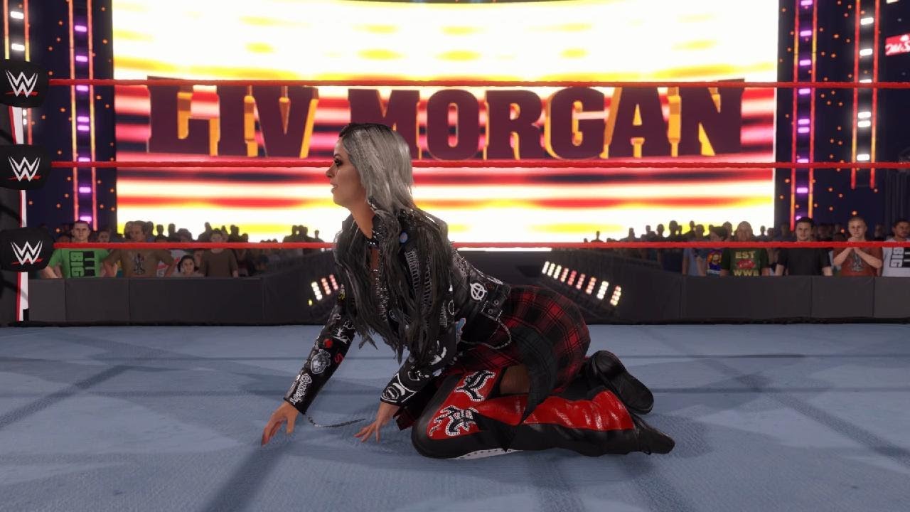 WWE 2K22 (PS5) Maria Lopez Vs Liv Morgan|Raw Championship - YouTube