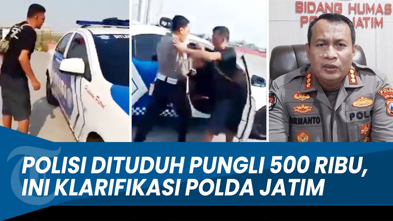 VIRAL Sopir Pajero Tuduh Polisi Pungli Rp 500 Ribu di Tol Gresik ...