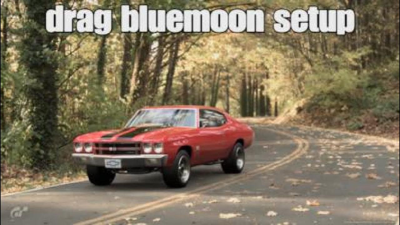 Drag bluemoon Tune Chevelle ss - YouTube