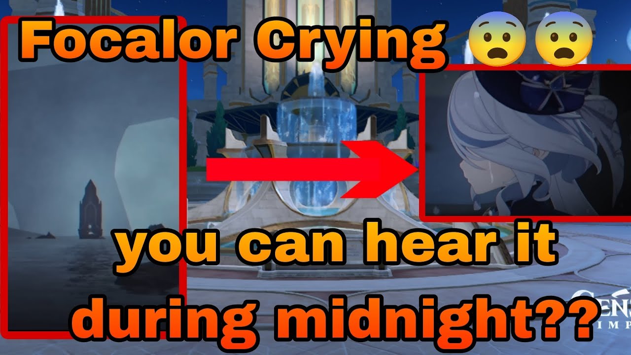 Focalor / Furina Crying 😳😳 Easter egg Fontaine Genshin Impact - YouTube